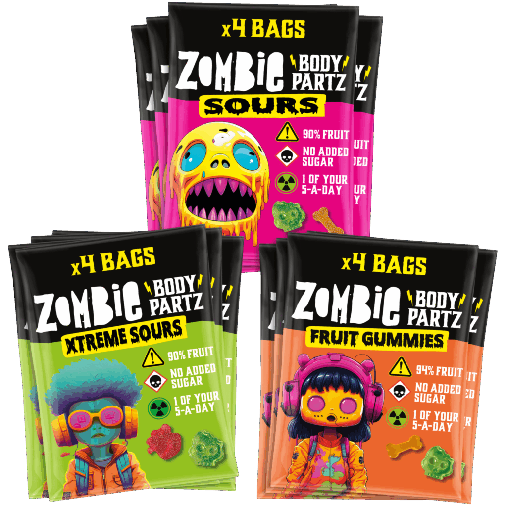 Zombie Variety Gummies - Zombie Snacks